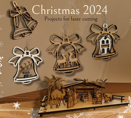 Files for laser cutting Creative Vector