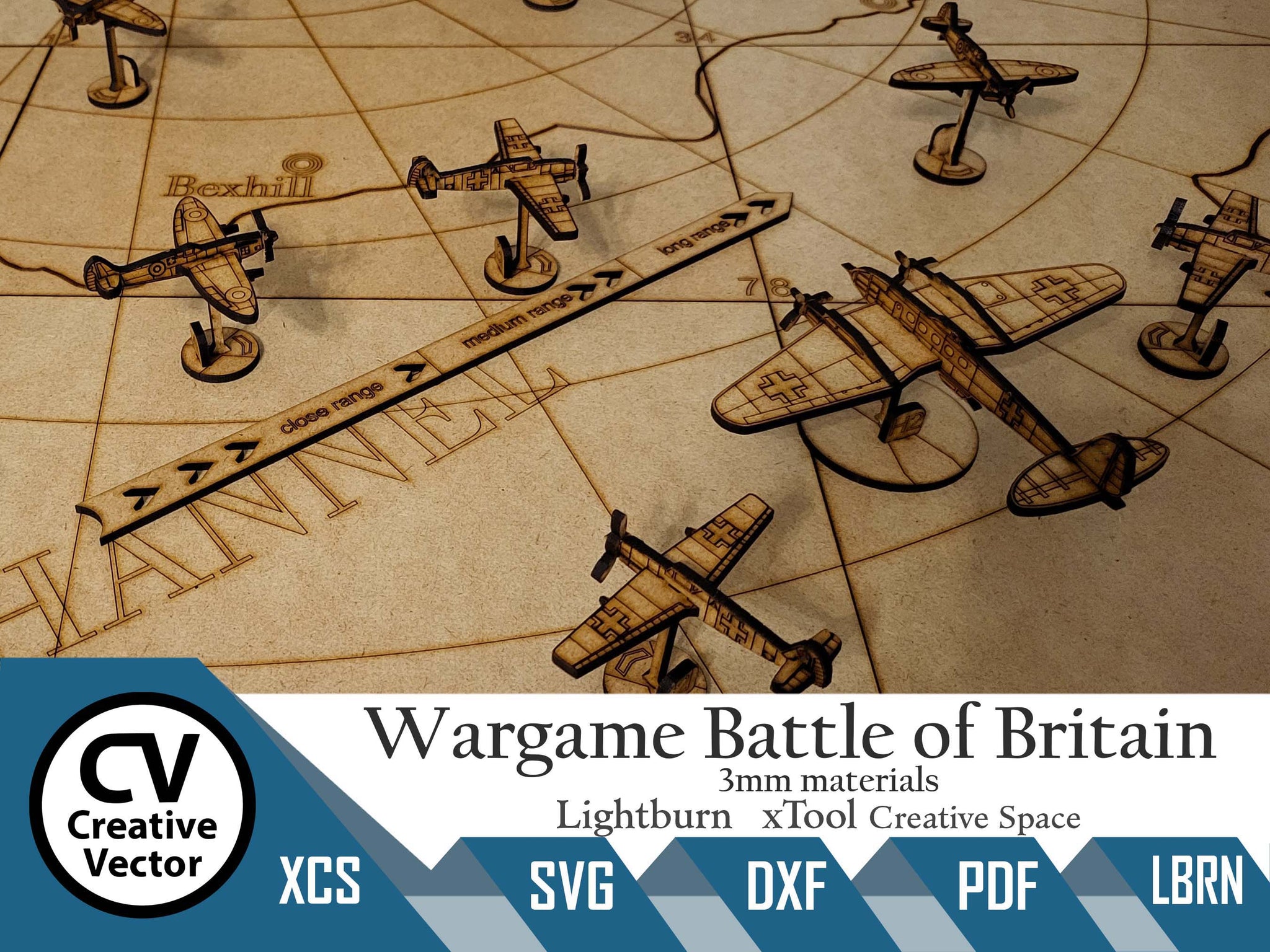 Project for laser cut - WARGAME BATTLE of BRITAIN – Creative Vector