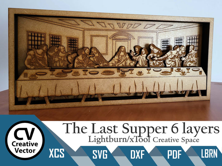 The Last Supper 6 layers – Creative Vector