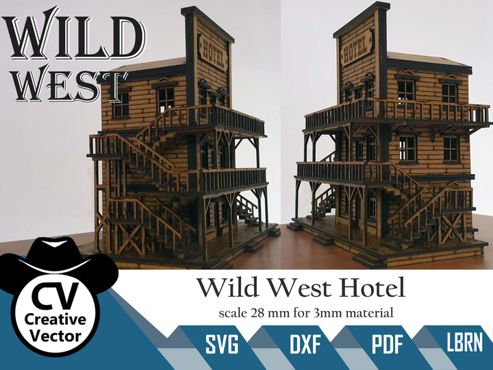 Wild West in scale 28mm – Creative Vector